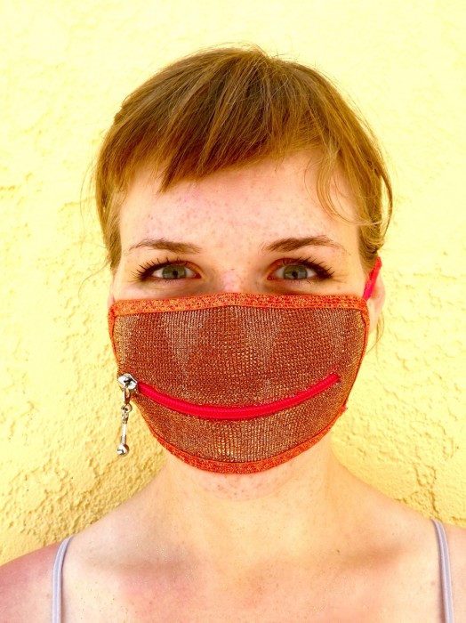 FREAKY ZIPPERED MASKS | made by Julianne