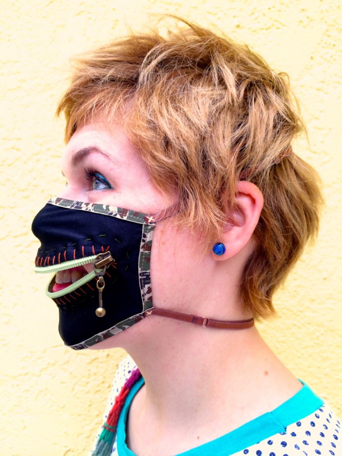 ZIPPER MASKS | made by Julianne