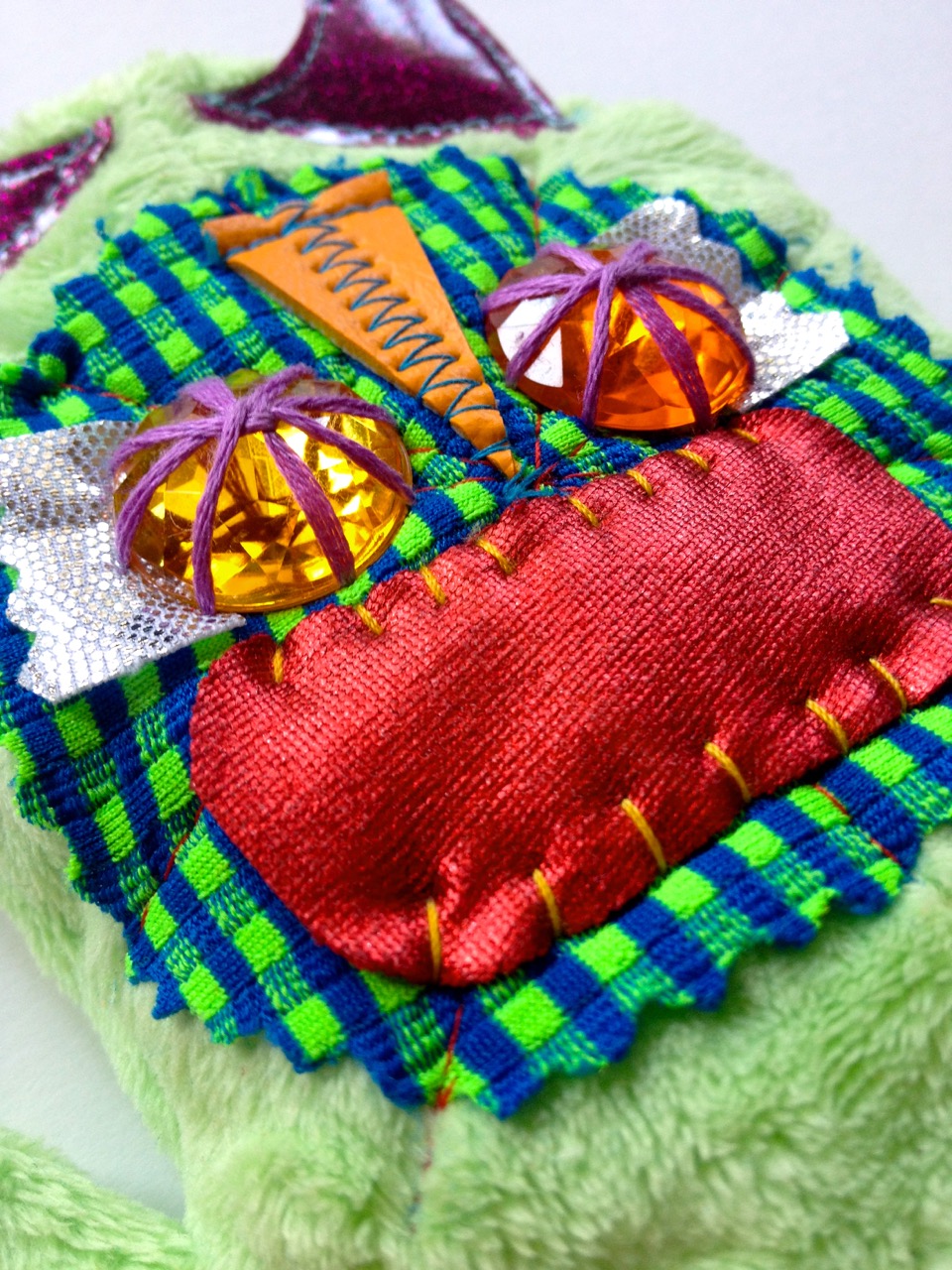 TICKLE MONSTER PUPPET | made by Julianne